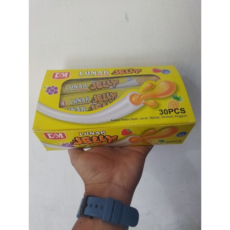 Jual PERMEN LUNAK JELLY PANJANG ISI 30 PCS | Shopee Indonesia