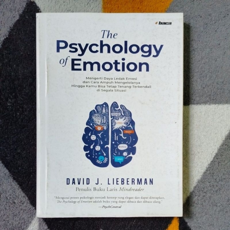 Jual buku best seller THE PSYCHOLOGY OF EMOTION : DAVID J.LIEBERMAN ...