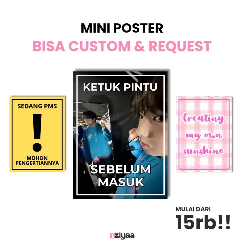 Jual [ISI 16] MINI POSTER PENGINGAT | MINI POSTER KPOP | MEME KPOP -by ...