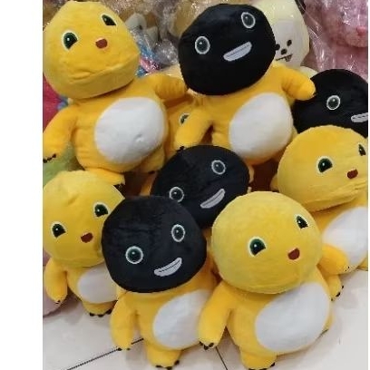 Jual NEW MINISO NAILONG MUKA GOSONG DINO KUNING UKURAN 38 CM | Shopee ...