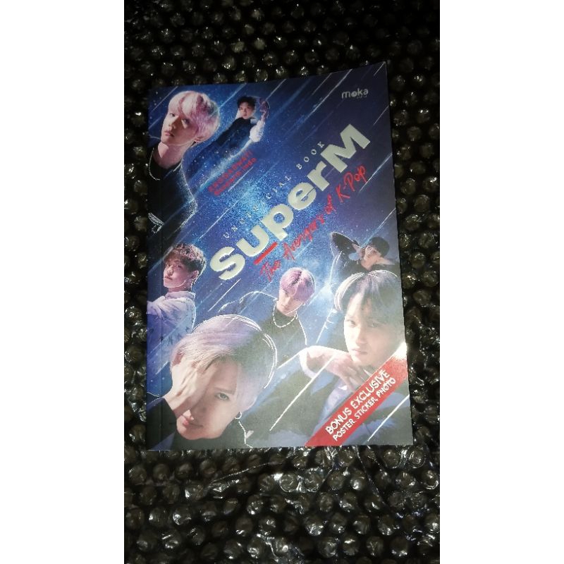 Jual buku guide book/fanbook super m the avengers of k pop karya ...
