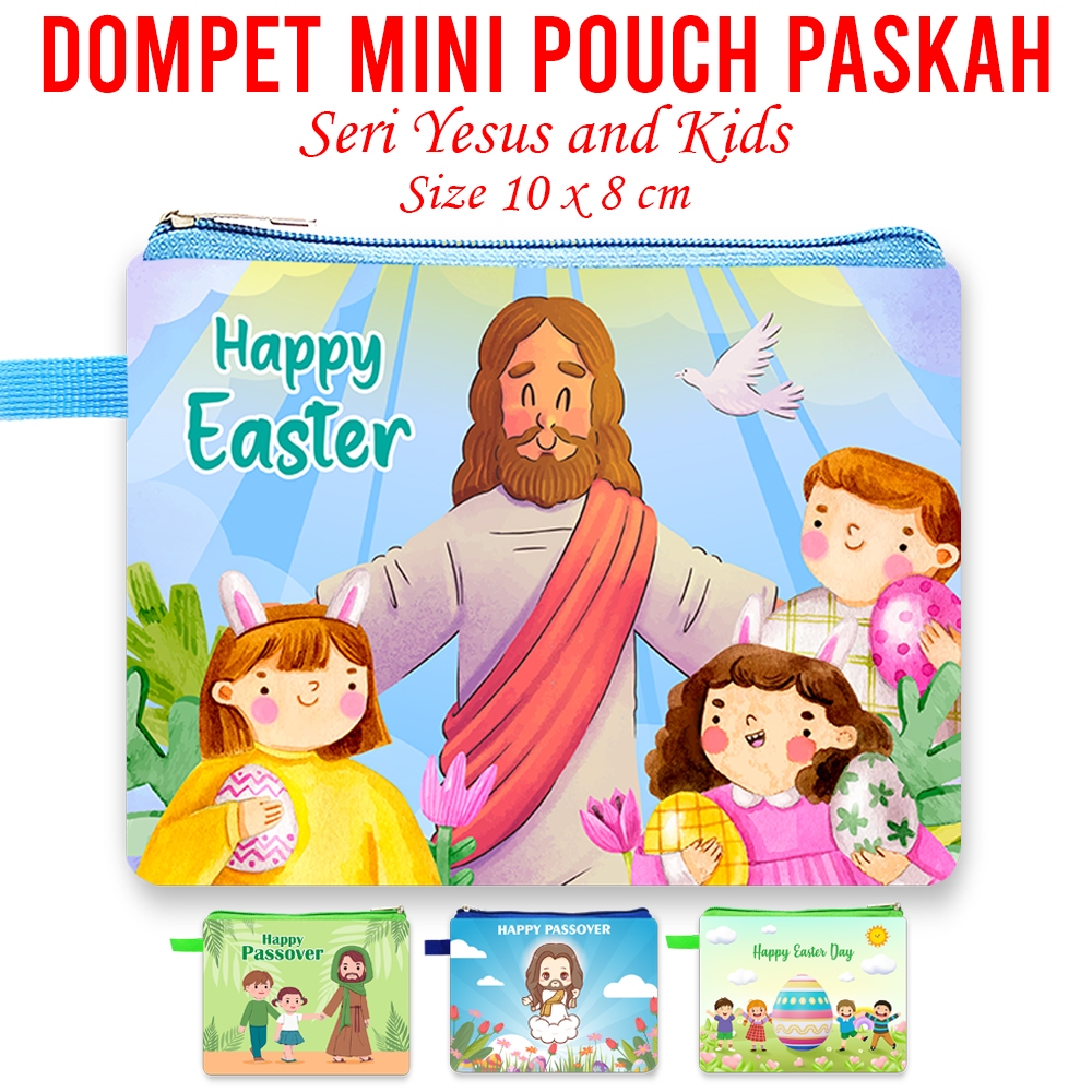 Jual Dompet Mini Pouch Seri Paskah Aneka Motif Dompet Souvenir Passover ...