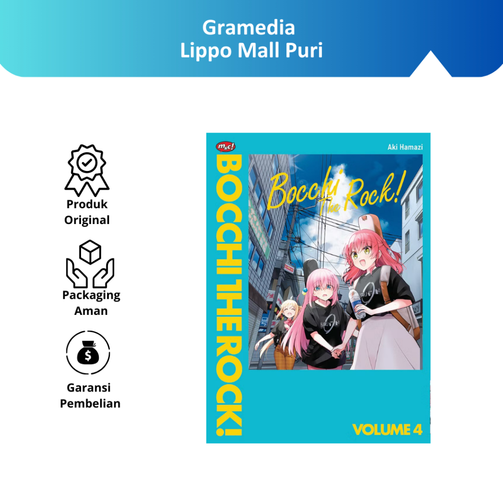 Jual Gramedia Lippo Mall Puri - Bocchi The Rock 04 (Aki Himazi) | Shopee Indonesia
