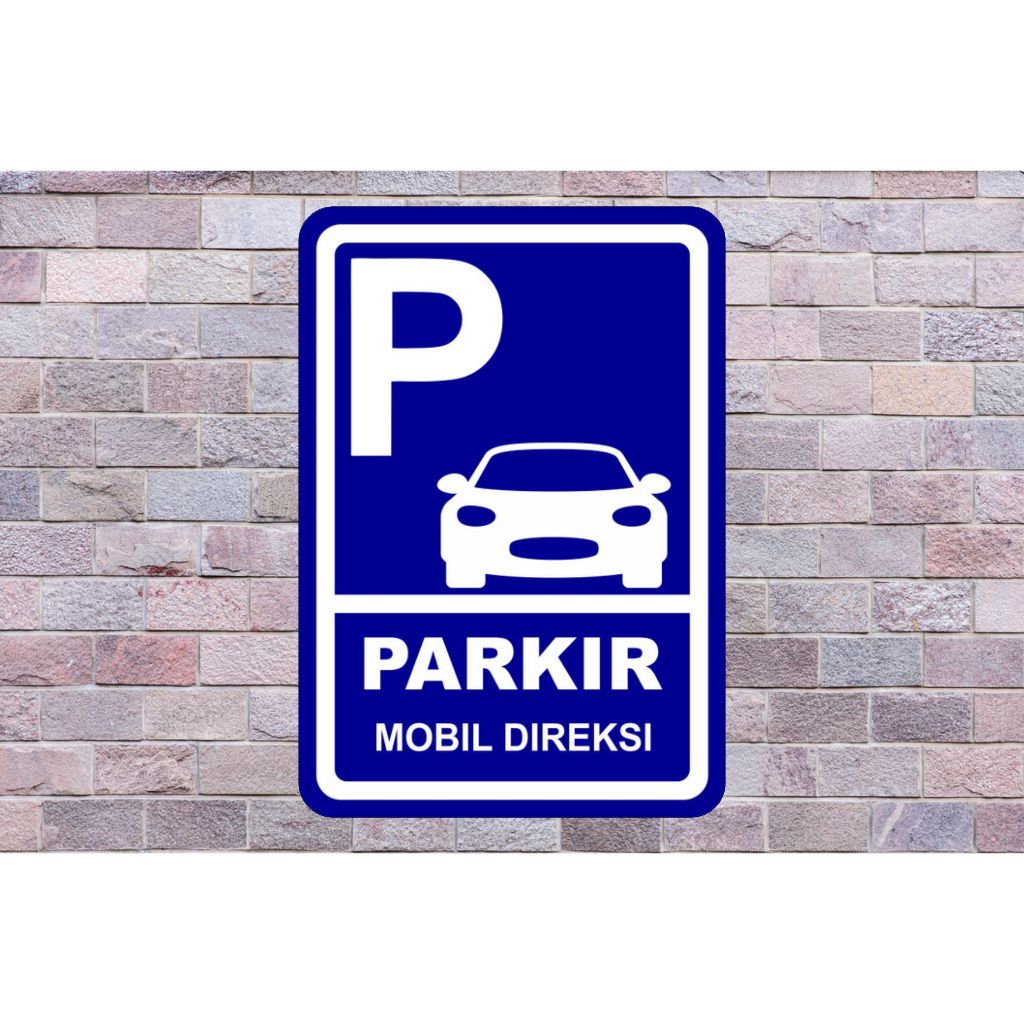 Jual Rambu Parkir Mobil Direksi - Plat Alumunium 1,2mm | Shopee Indonesia