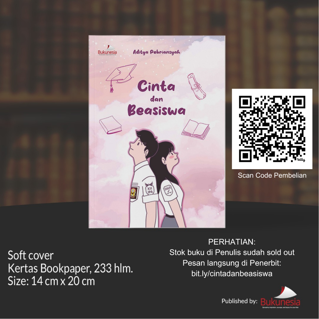 Jual Buku Novel Cinta dan Beasiswa - Aditya Pebriansyah | Shopee Indonesia