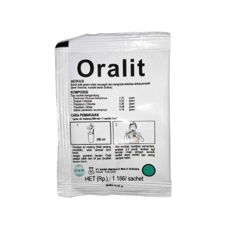 Jual ORALIT RAMA 200MG SACH ( 10 PCS) | Shopee Indonesia