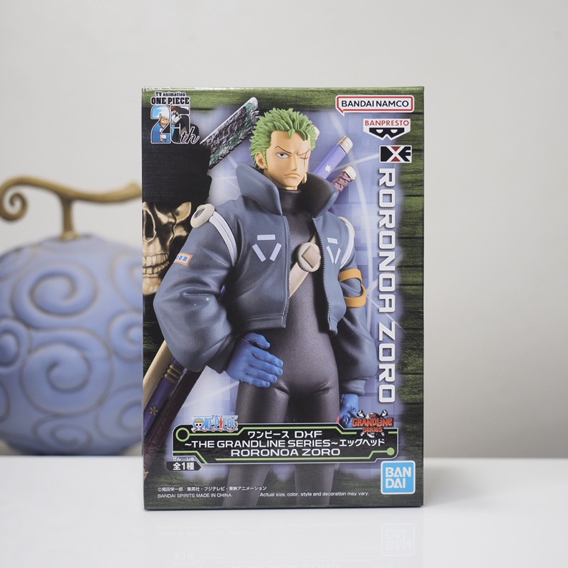 Jual One Piece DXF The Grandline Series Egghead Roronoa Zoro Bandai ...