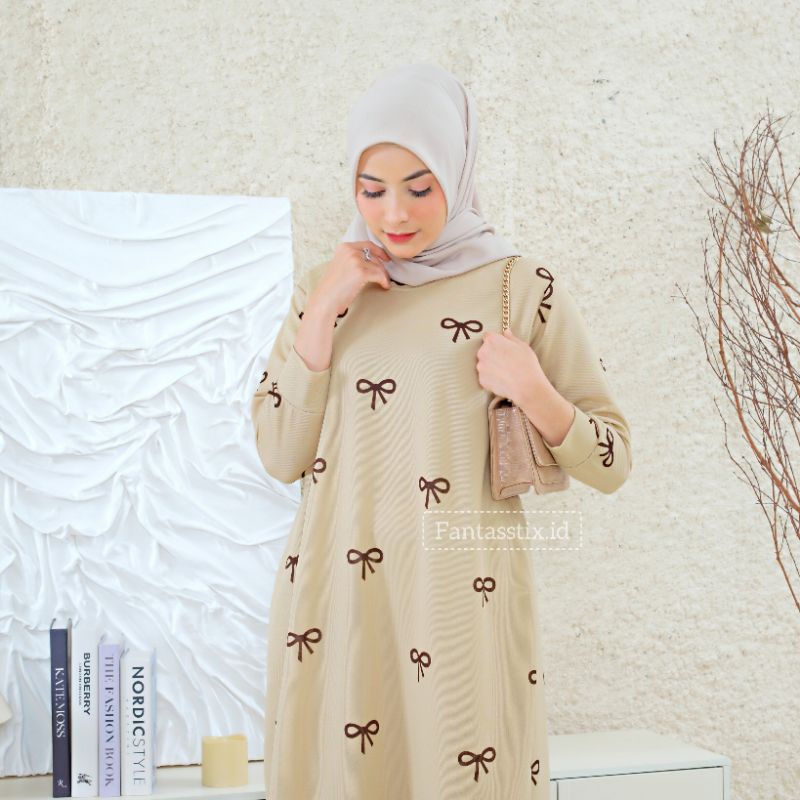 Jual Gamis Pita Coquette knit premium | Shopee Indonesia