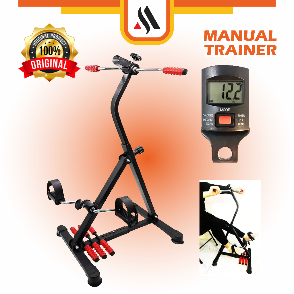 Jual Sepeda Statis Cardio Manual Trainer Terapi Sepeda Fitness Alat ...