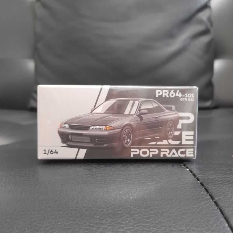 Jual Pop Race PR64-101 Nissan Skyline GTR R32 Grey | Shopee Indonesia