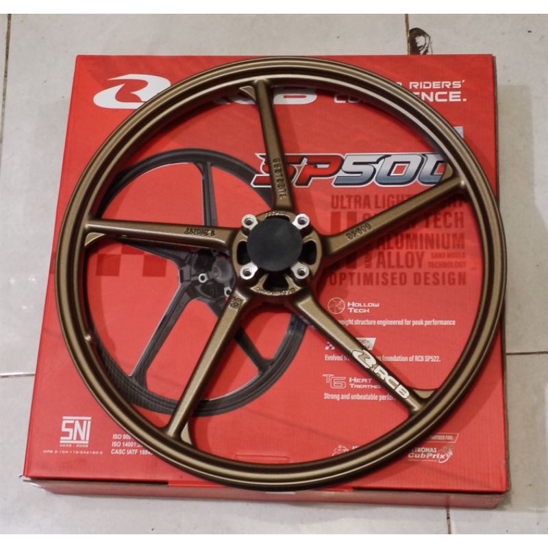Jual VELG RCB DEPAN 120 RING 17 SP 500 EGO PALANG 5 MIO JUPITER MX VEGA ...