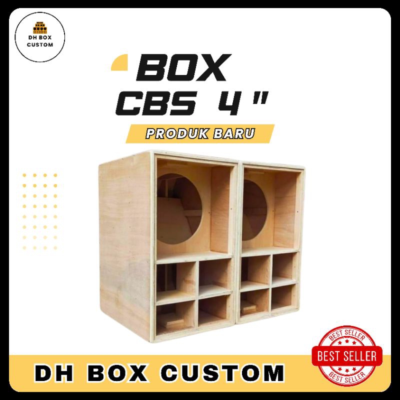 Jual Box Speaker 4 " Inchi Model CBS Subwoofer Box Custom tebal ...