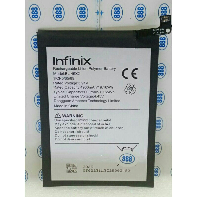 Jual BATERAI BL-49XX INFINIX NOTE 40 PRO / NOTE 40 49XX ORIGINAL OEM ...