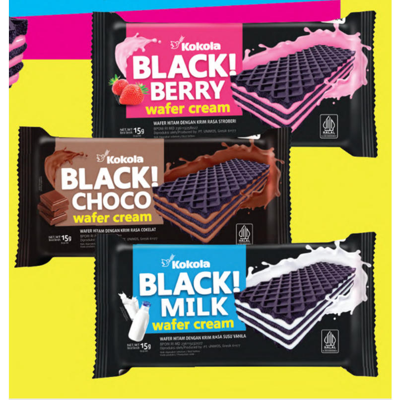 Jual KOKOLA BLACK WAFER CREAM | Shopee Indonesia