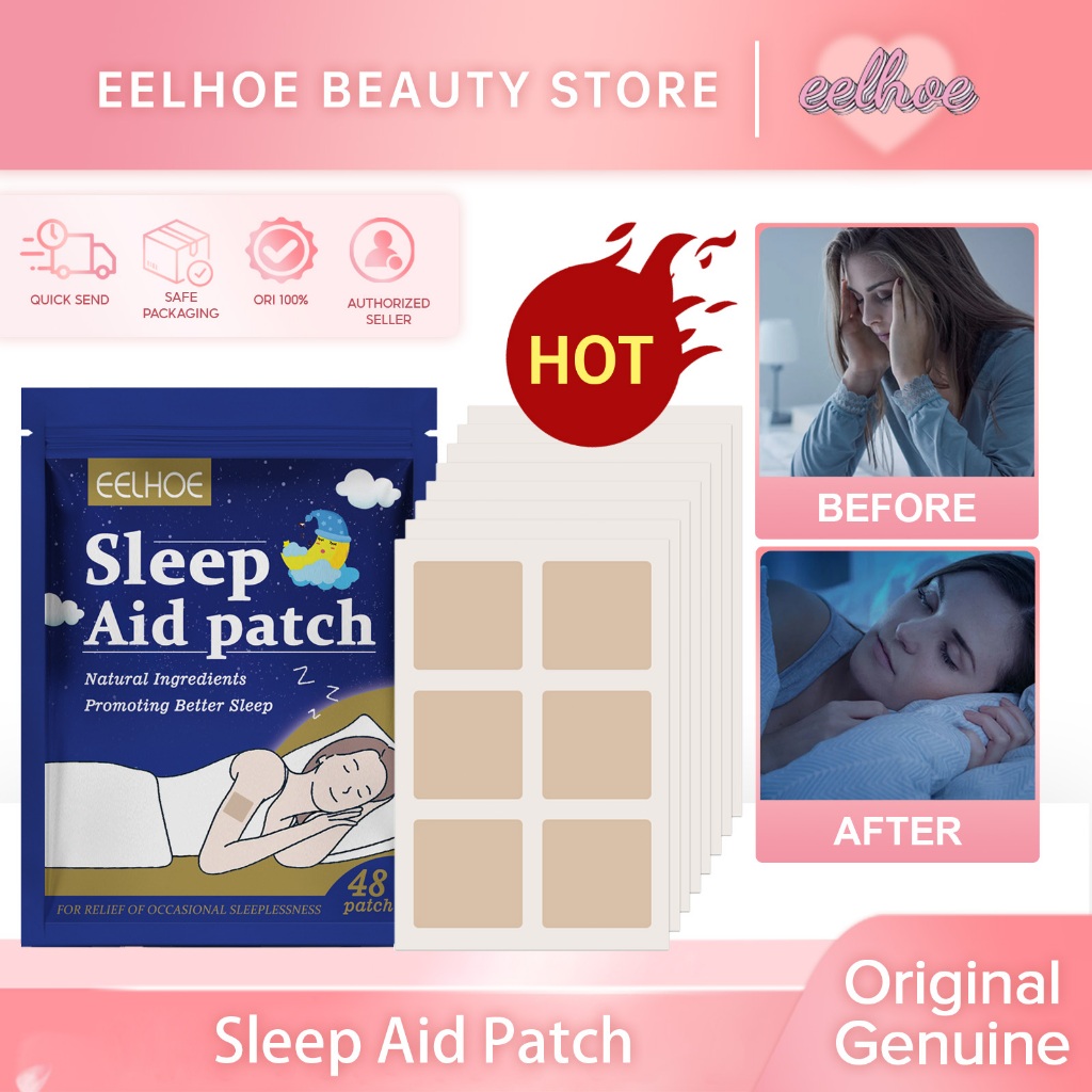 Jual EELHOE Sleep Aid Patch 48pcs Sleep Patch Insomnia Bantu Tidur Koyo ...