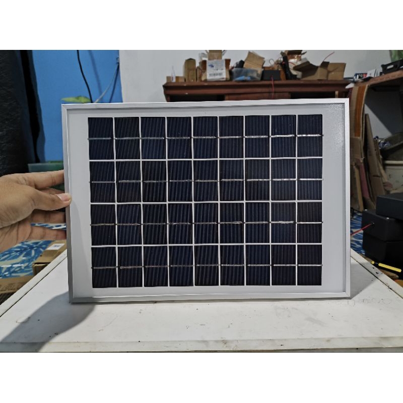 Jual Panel Surya Solar panel 10wp 17V 0,5A proyektor tenaga Surya ...