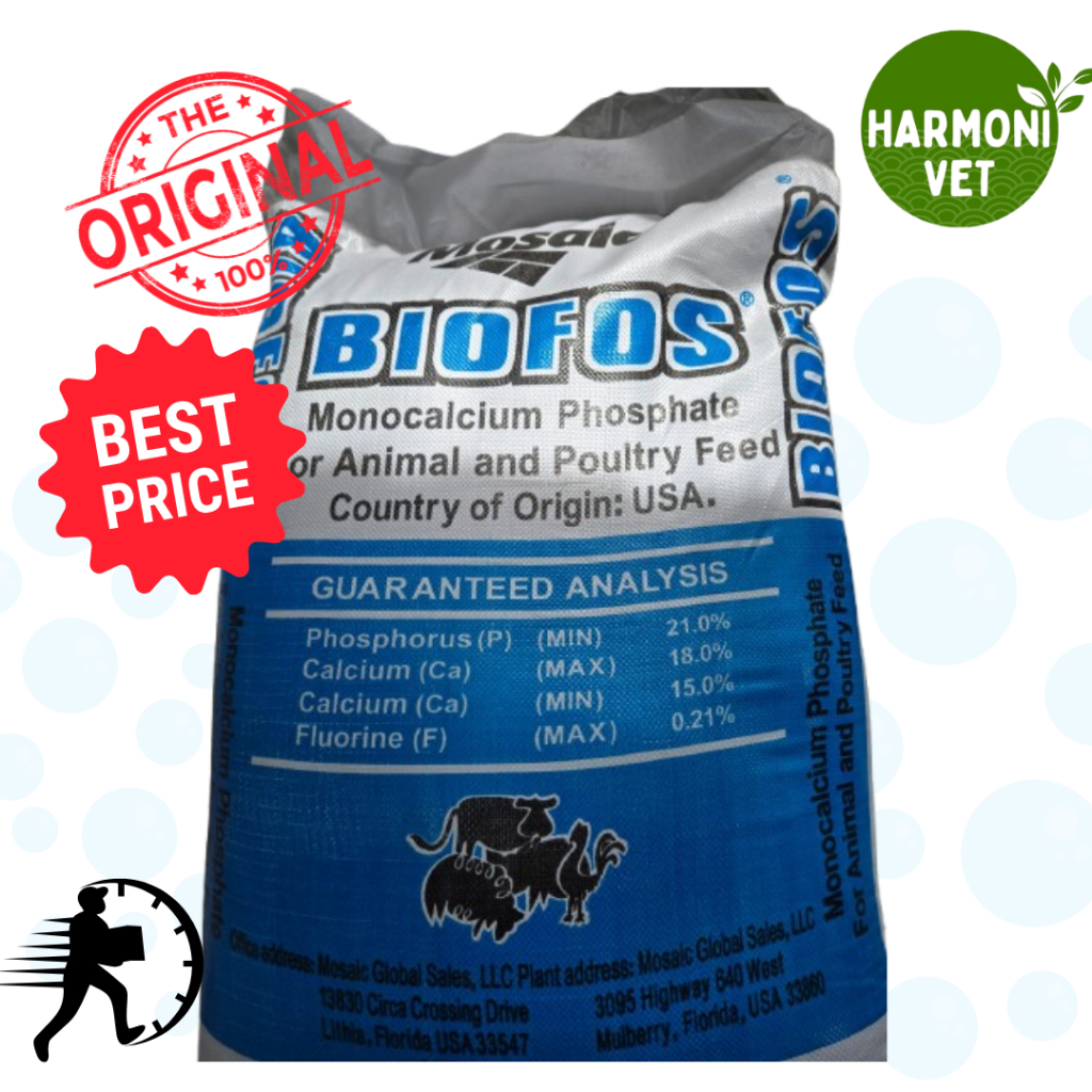 Jual Biofos Monocalcium Phospate MCP (1KG) - feed additive MCP ternak ...