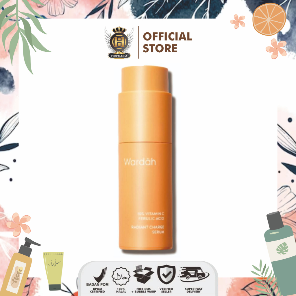Jual Wardah 10% Vitamin C Ferulic Acid Radiant Charge Serum ...