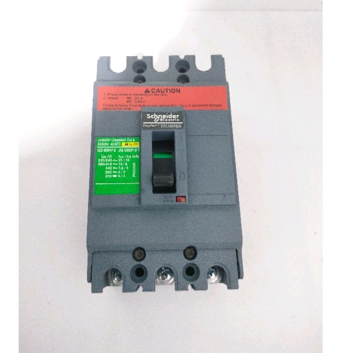 Jual Mccb breaker easypact ezc100f 50a 3P | Shopee Indonesia