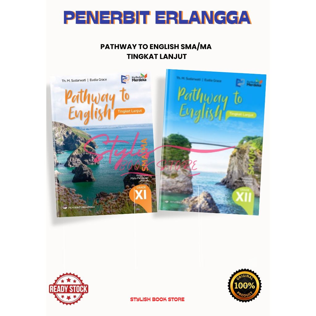 Jual BUKU PAKET ORIGINAL PATHWAY TO ENGLISH SMA/MA GRADE XI DAN XII KELAS 11 KELAS 12 KM ...