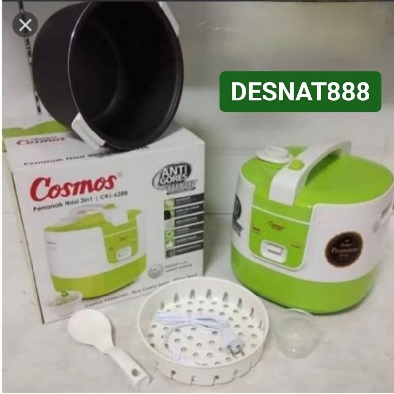 Jual COSMOS Rice Cooker 2L Harmond CRJ-6288 | Shopee Indonesia