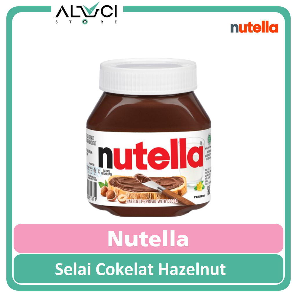 Jual Nutella Hazelnut Spread With Cocoa Selai Cokelat 200g l 350g l 680g | Shopee Indonesia