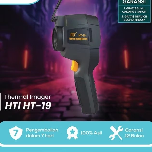 Jual Thermal Camera HTI HT-19 Imager Infrared Thermometer HT19 IR Gun ...