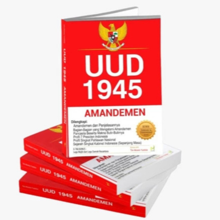 Jual Terlengkap UUD 1945 Dan Amandemen , UUD 1945 AMANDEMEN+EDISI TERBARU & TERLENGKAP 2024 ...