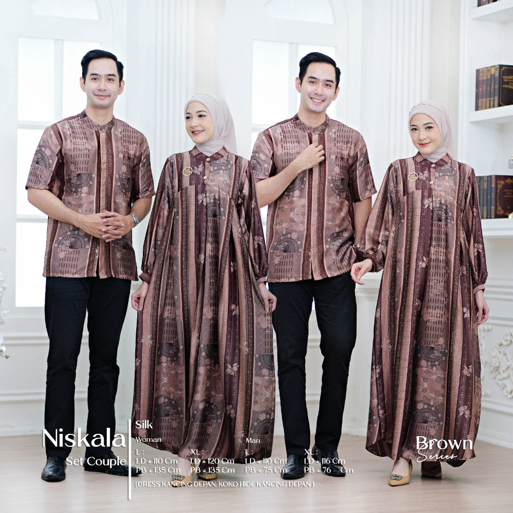 Jual Setulus Signature Niskala Set Sarimbit Family Lebaran Keluarga ...