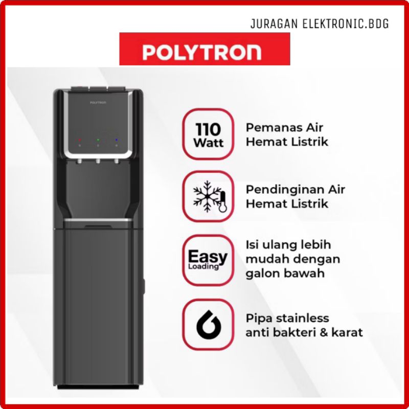 Jual Dispenser Galon Bawah Polytron PWC 615 | Shopee Indonesia