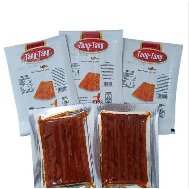 Jual Tang Tang Snack kembang tahu lokal (32pcs/4renteng @30g) | Shopee ...