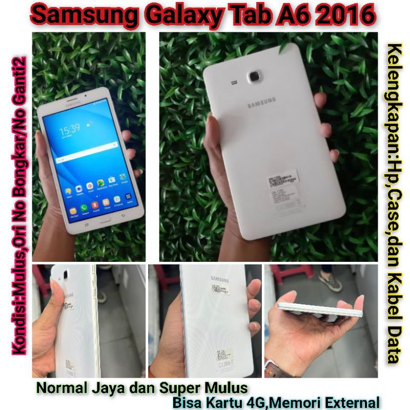 Jual Samsung Galaxy Tab A6 2016 (4G LTE Second Trawat) | Shopee Indonesia