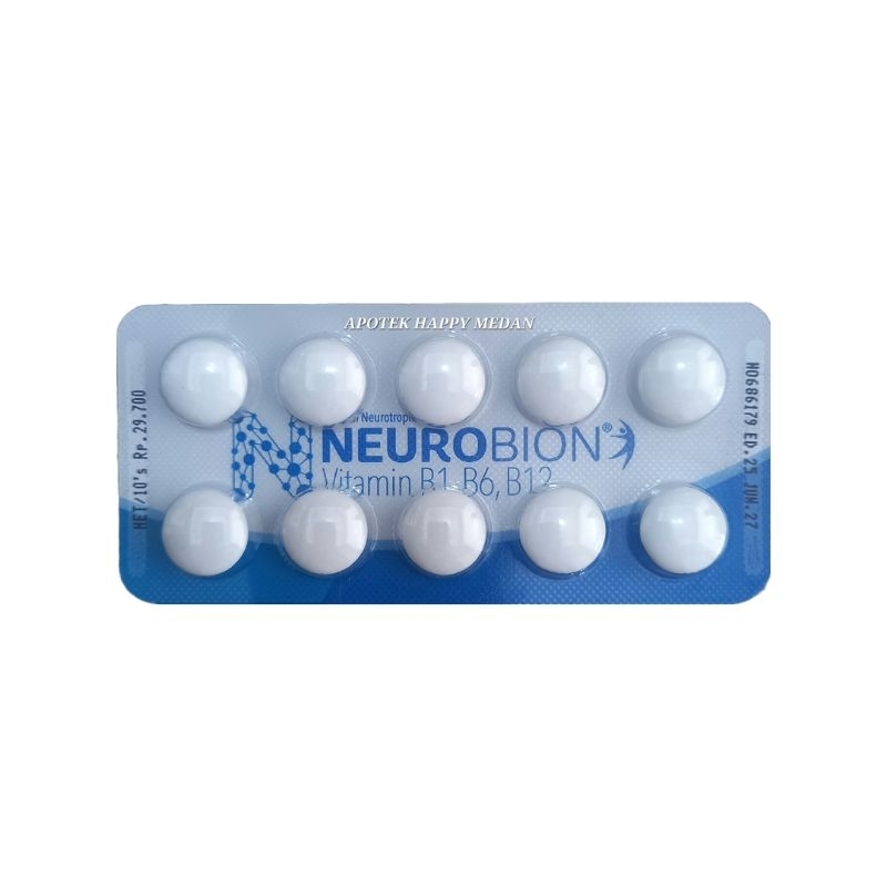 Jual Neurobion 10 Tablet Salut Gula | Shopee Indonesia