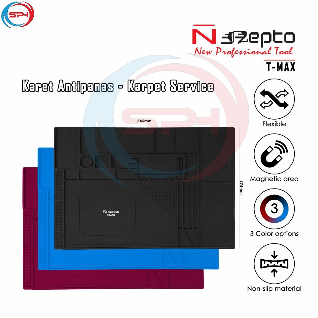 Jual Nepto T-MAX Karpet Service Tahan Panas - Alas Service Hp Handphone ...