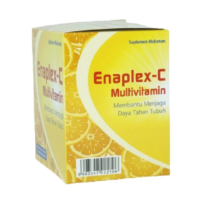 Jual ENAPLEX-C MULTIVITAMIN 60 Tablet - Suplemen daya Tahan TUbuh ...