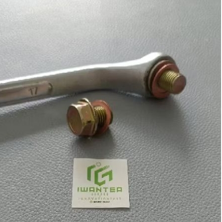 Jual Set Baut oli dan ring tembaga kunci 17mm | Shopee Indonesia