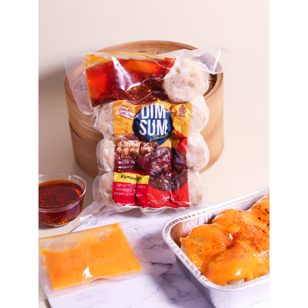 Jual dimsum ayam saos tartar dan saus mentai frozen isi 10pc | Shopee ...