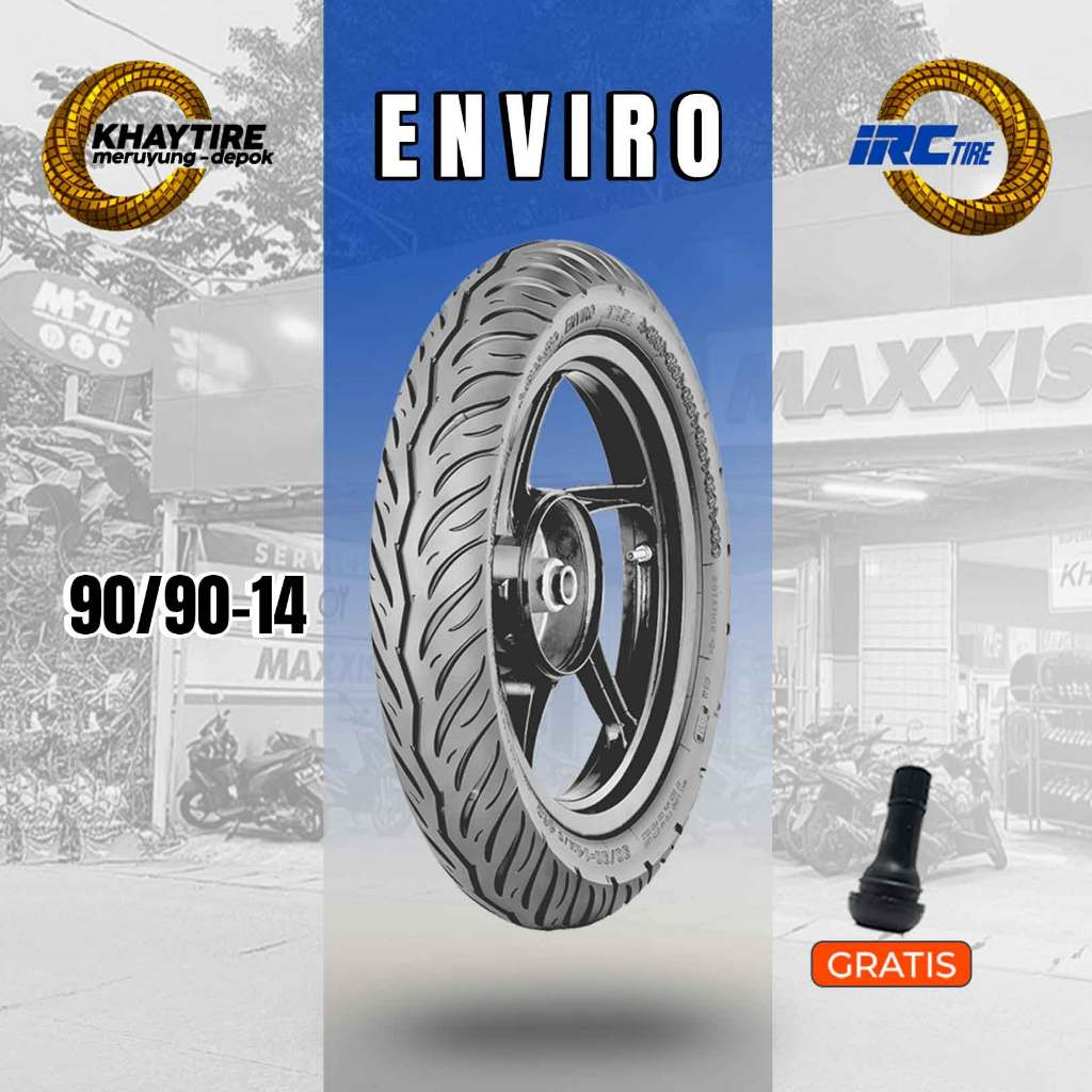 Jual Ban Motor Matic IRC ENVIRO 90/90 Ring 14 Tubeless | Shopee Indonesia