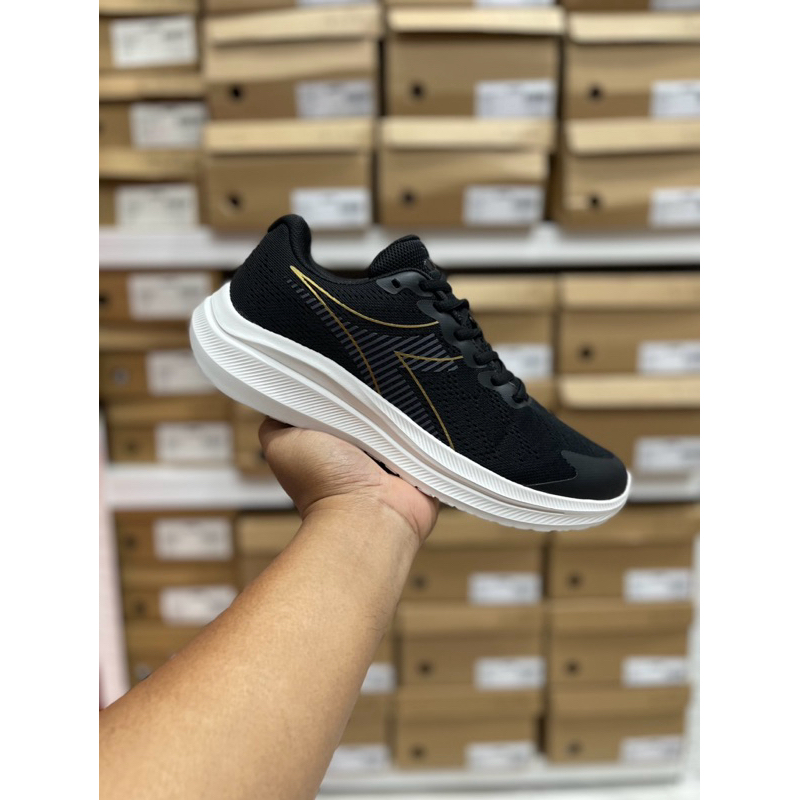 Jual SEPATU RUNNING PRIA DIADORA KENWARD BLACK DIAX24F0604B ORIGINAL ...