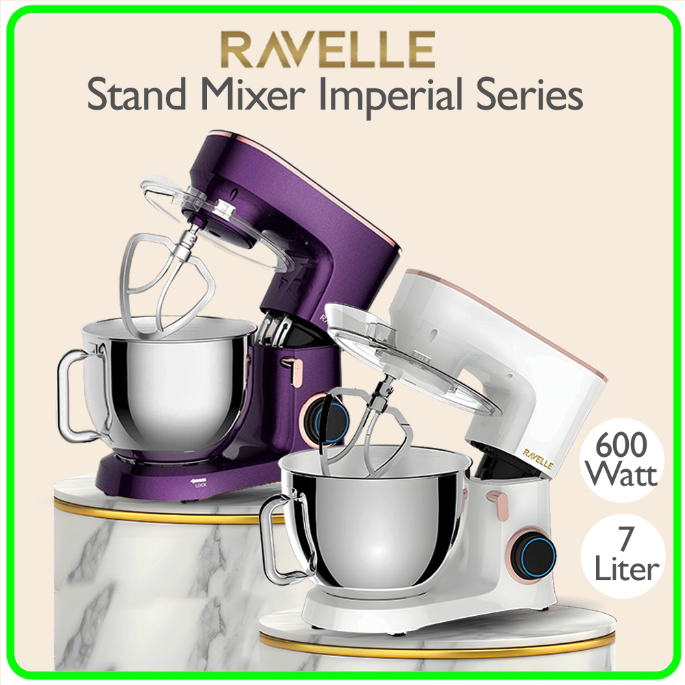 Jual RAVELLE Standing Mixer Berdiri Kapasitas Besar 7 Liter Low Watt ...