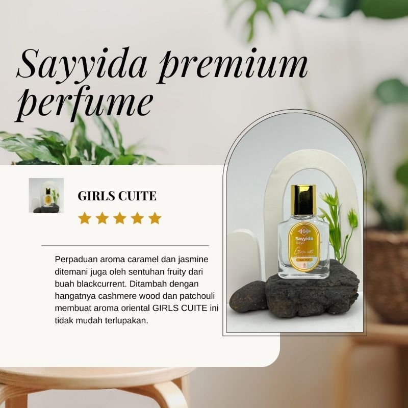 Jual (COD) SAYYIDA PARFUM 35 ML 100% ORIGINAL ( NON ALKOHOL) | Shopee ...