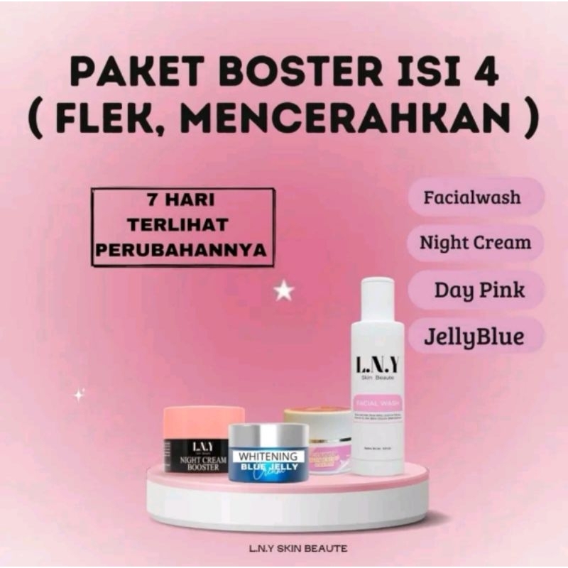 Jual LNY skin beauty/PAKET LENGKAP SUSAH PUTIH FLEK/ SUPER GLOWING L.N.Y BEAUTY | Shopee Indonesia