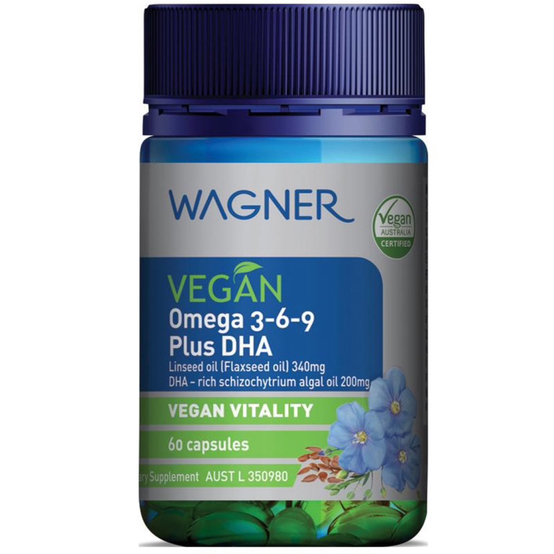 Jual Wagner Vegan Omega 3-6-9 Plus DHA 60 Capsules | Shopee Indonesia