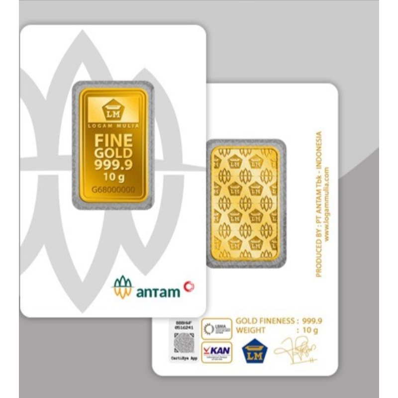 Jual EMAS ANTAM 10 GRAM | Shopee Indonesia