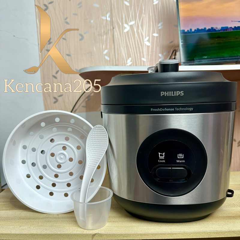 Jual Magic Com Rice Cooker Philips Philip HD3211 HD 3211 Stainless 1.8 ...