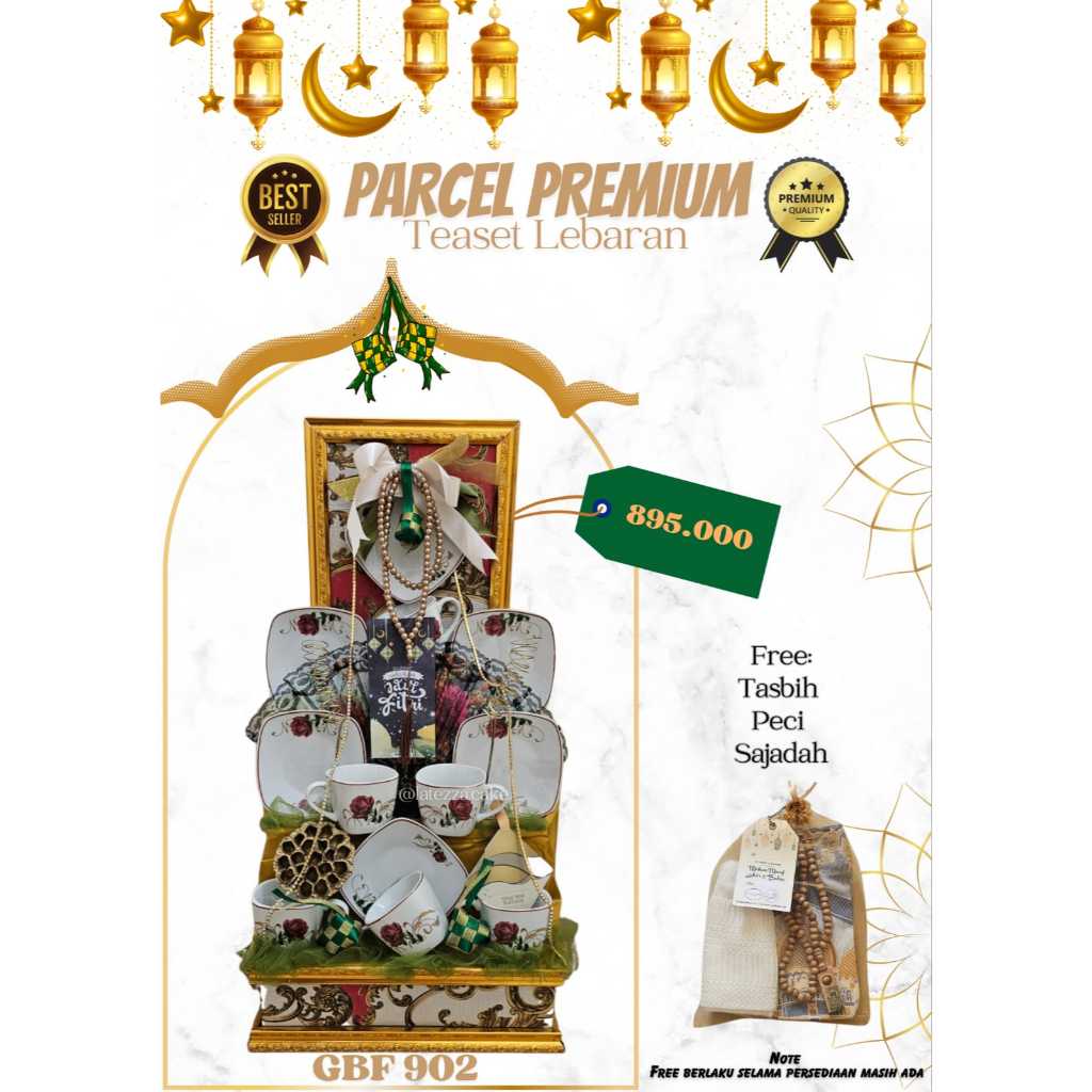 Jual Parcel Lebaran GBF 902 Hamper Pecahbelah Parcel JABODETABEK Teaset ...