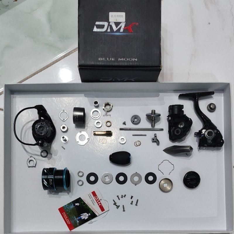 Jual Part Original Spinning Reel DMK Blue Moon 1000 (Copotan/Second ...