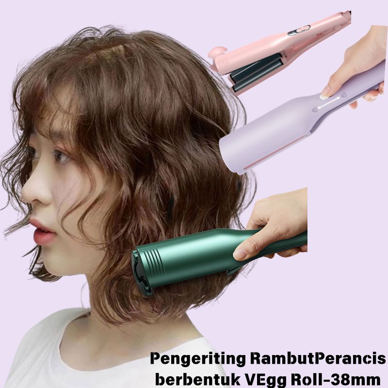 Jual HIR-6602 Pengeriting Rambut Praktis Egg Roll Alat Keriting Rambut Hair Styler Praktis ...
