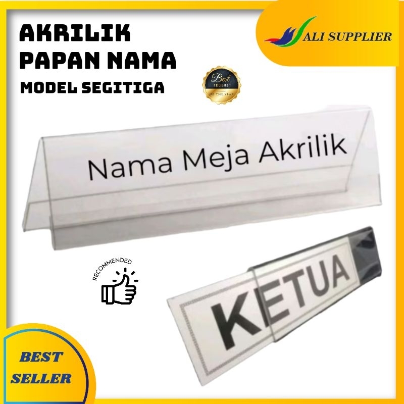 Jual Acrylic Meja Panitia / Acrylic Meja perpustakaan / Akrilik Meja ...