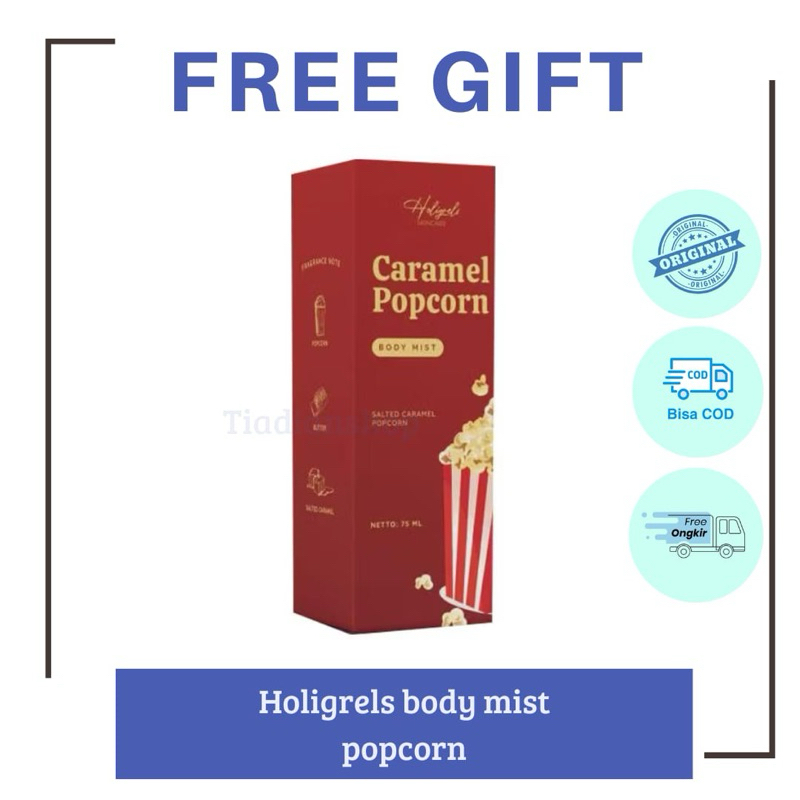 Jual Holigrels body mist popcorn 75ml | Shopee Indonesia